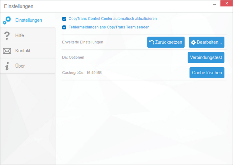 Wie installiere ich die CopyTrans Programme?