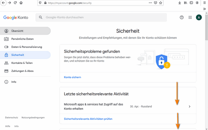 Warum kann ich mich nicht mit CopyTrans Contacts bei Gmail einloggen?