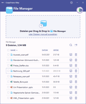 AirDrop für Windows