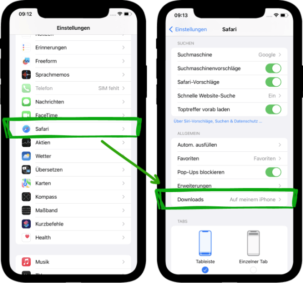 iPhone Downloads: finden, anzeigen und löschen